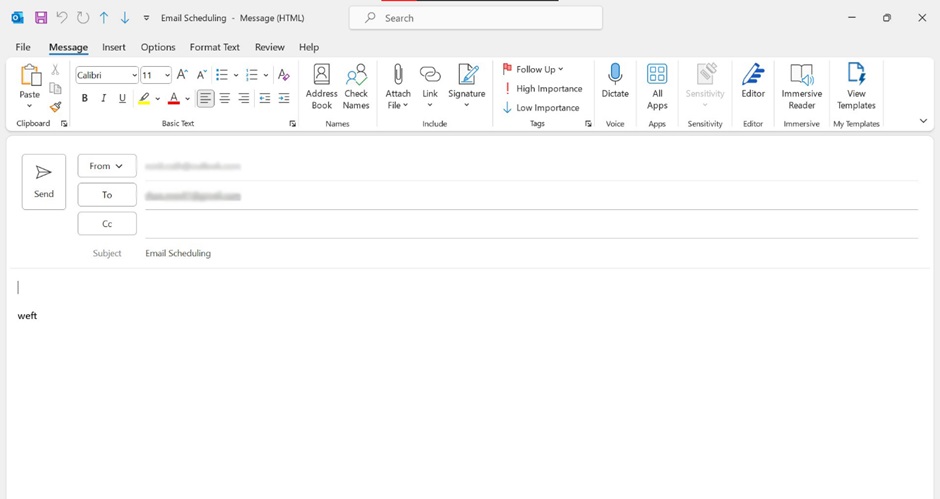 How to Schedule an Email in Outlook: Step by Step Guide - Kartik Mehta ...