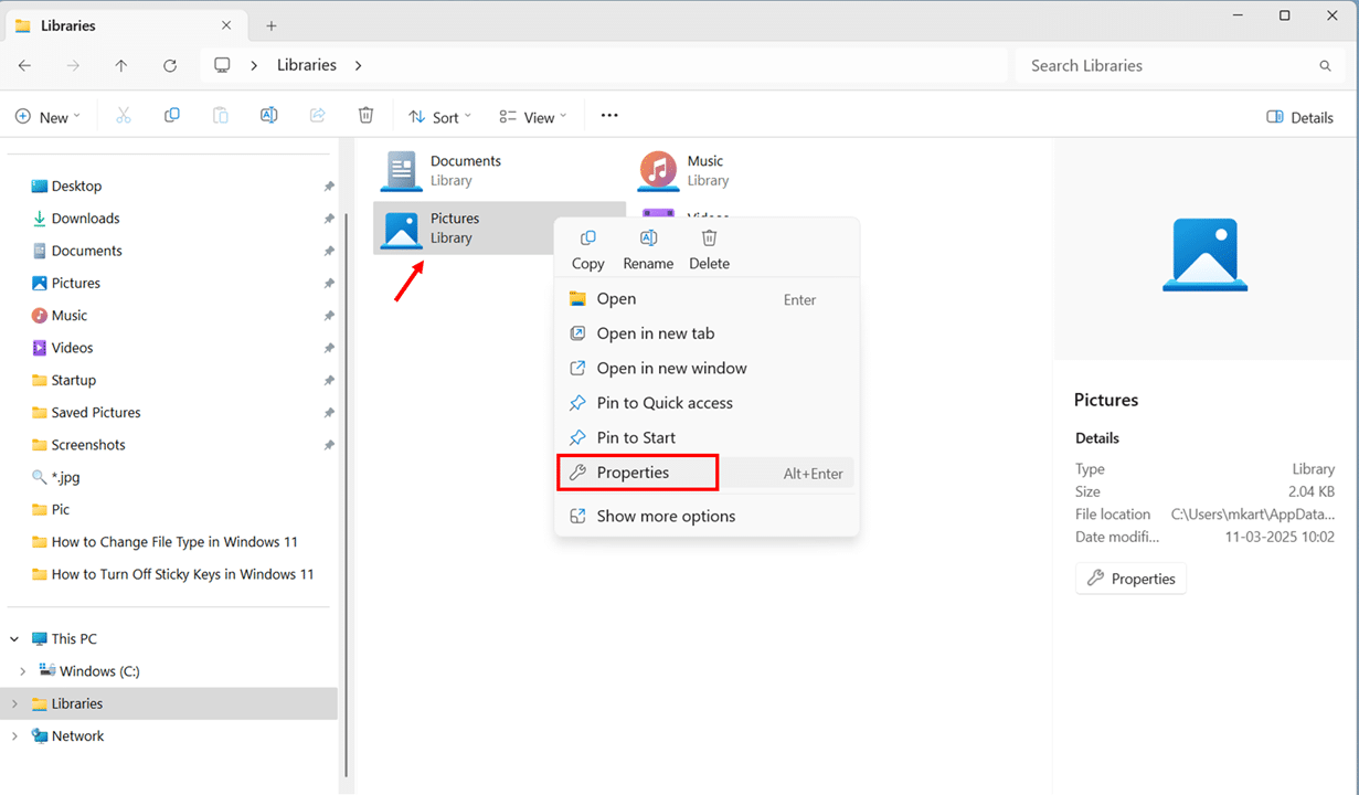 Where Are Screenshots Saved in Windows 11: 9 Different Methods - Kartik ...